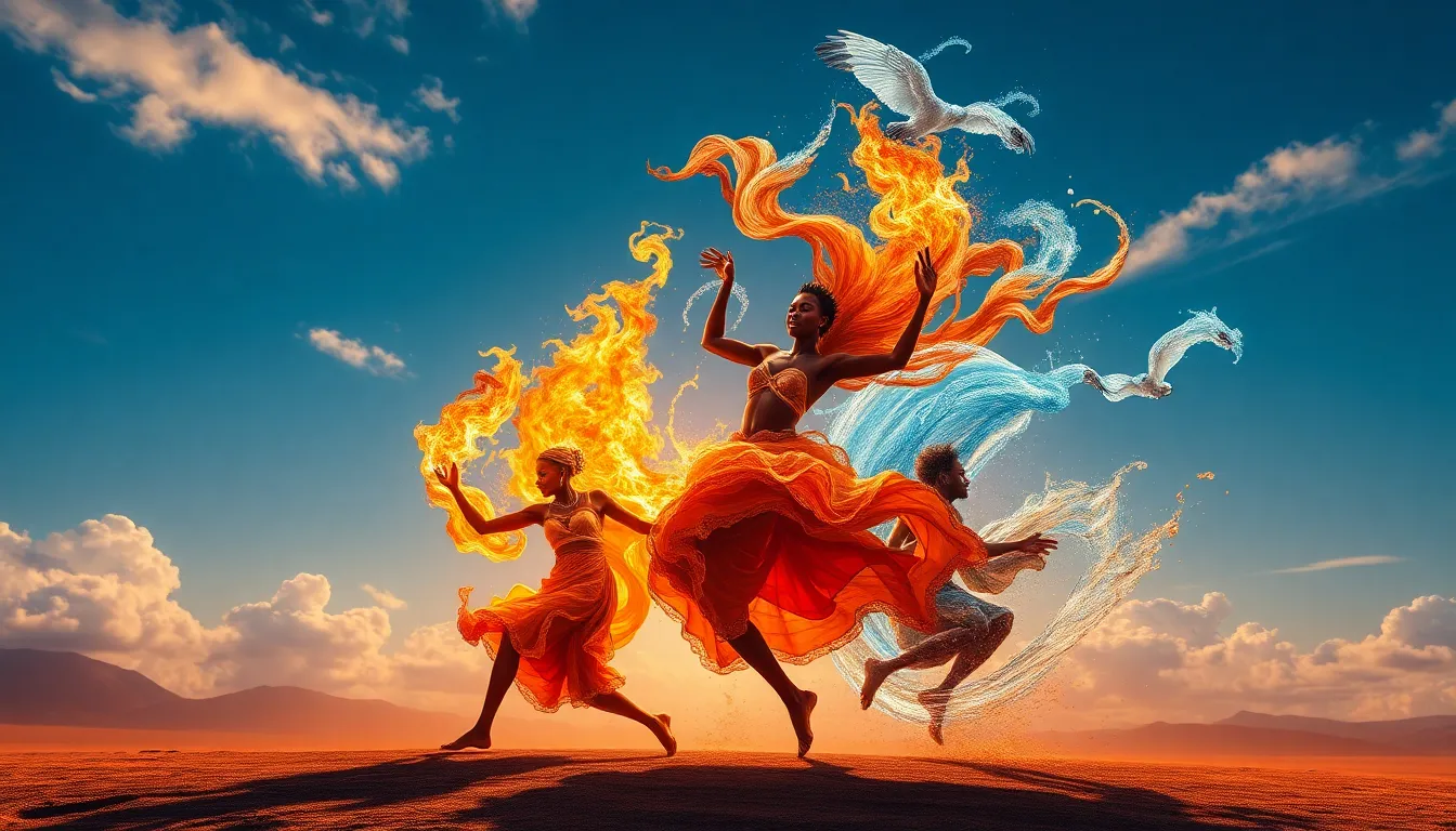 The Dance of the Elements: African Myths About Fire, Water, Earth, and ...