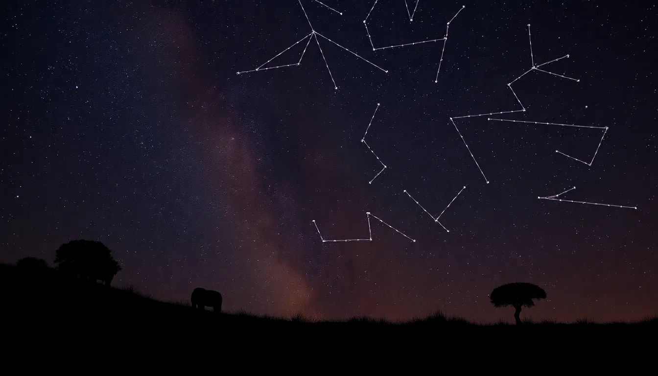 The Enchantment of the Night Sky: African Myths of Stars and Constellations - African Mythology