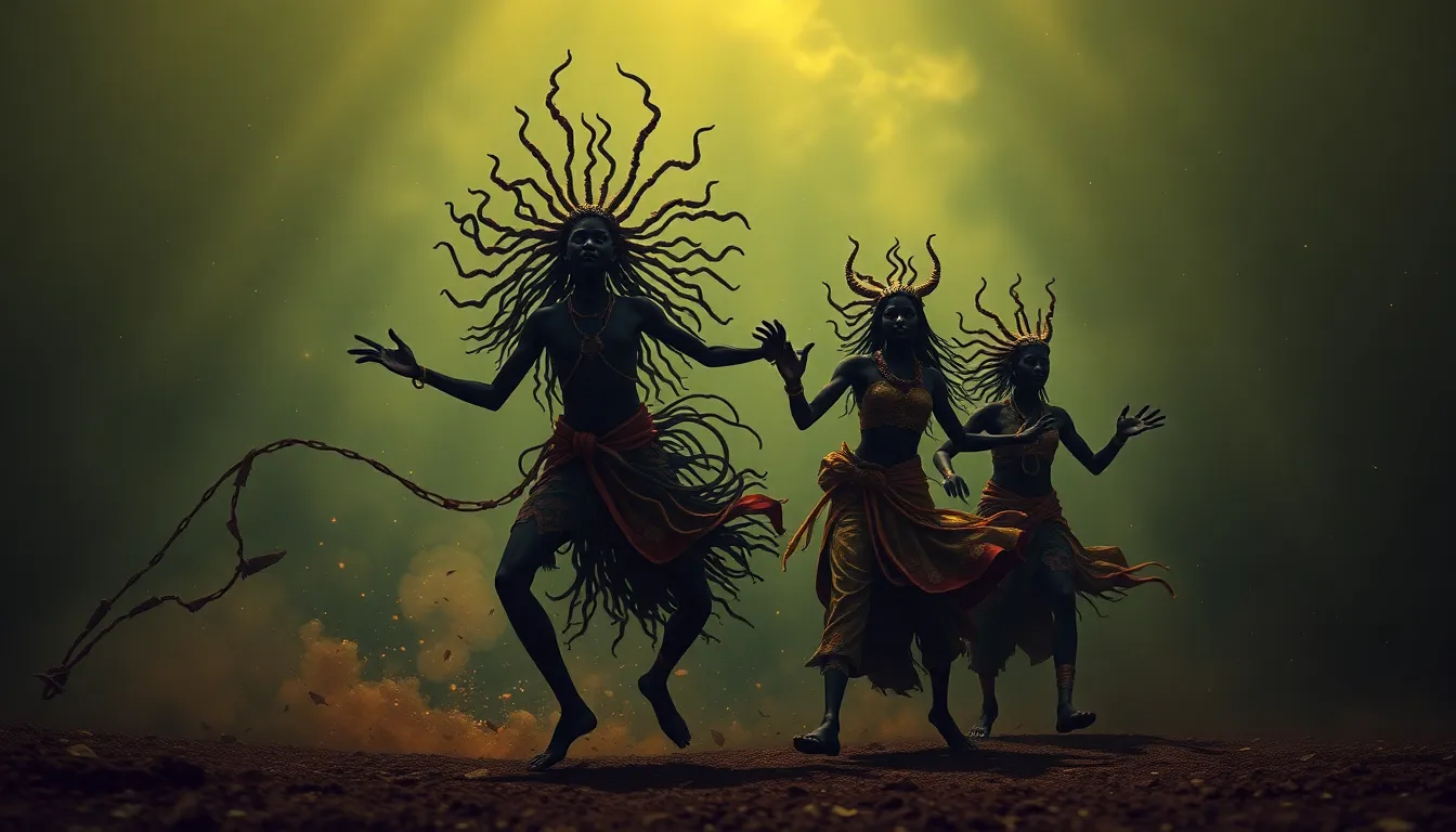 The Legend of the Dancing Spirits: Celebrations in African Mythology ...