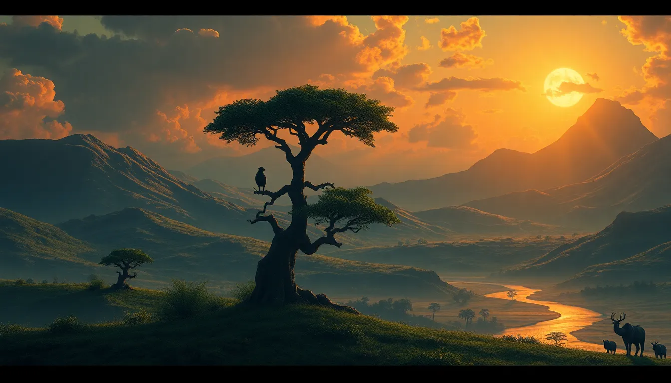 The Role of Nature: How Landscapes Shape African Creation Myths ...