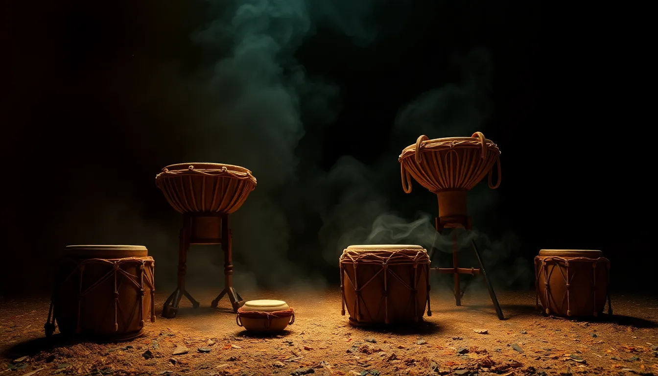 The Sacred Drums: The Heartbeat of African Mythology and Rituals ...