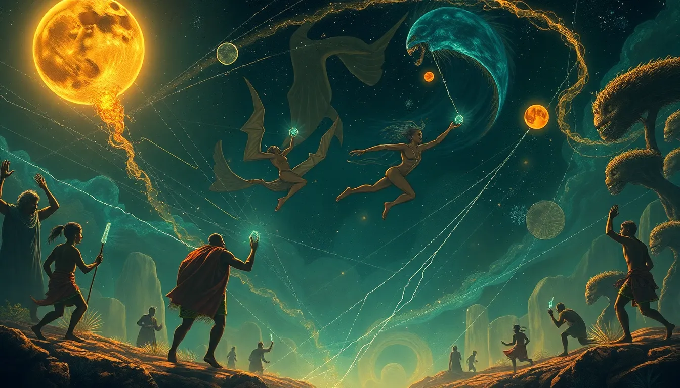 Unveiling the Cosmos: Creation Myths of Central Africa - African Mythology