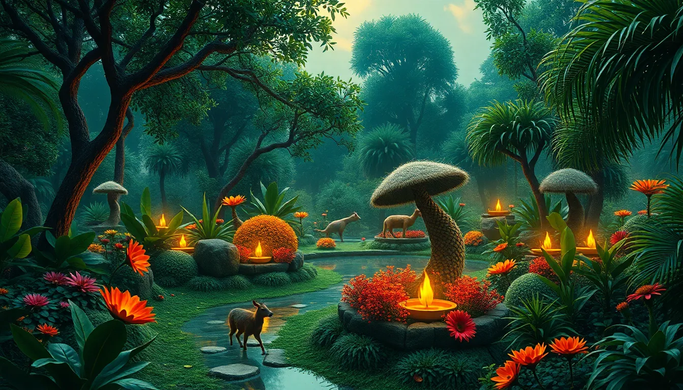 The Mythical Garden: Nature's Role in African Creation Stories ...