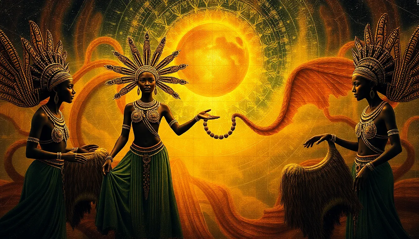 The Weaver of Worlds: Analyzing African Creation Goddesses - African ...